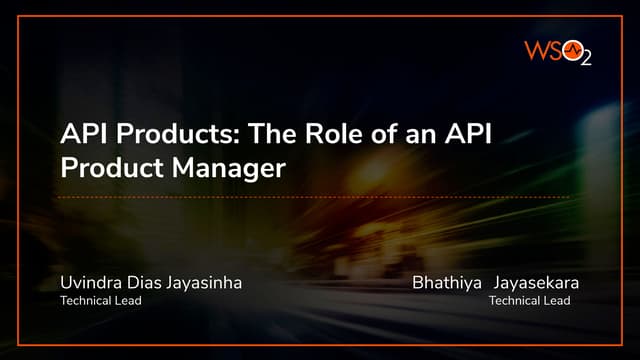 Api Products The Role Of An Api Product Manager Ppt 7948