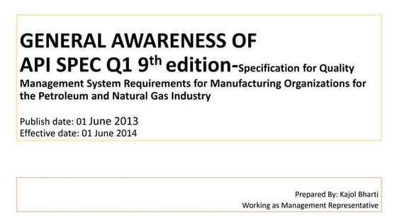 Iatf 16949 training | PPTX