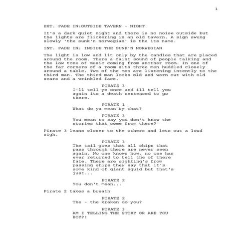 A pirate story | PDF