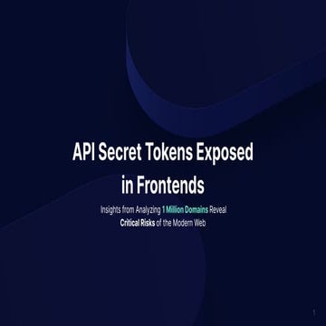 Apidays New York 2024 Api Secret Tokens Exposed By Tristan Kalos And