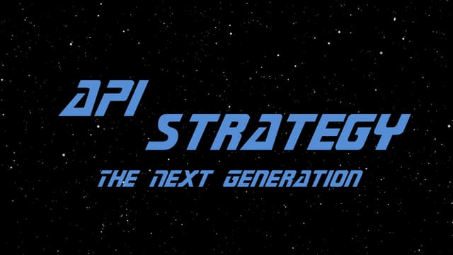 Api Strategy The Next Generation Pdf Programming Languages Computing