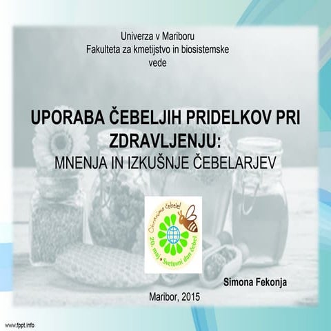 Apiterapija | PPT