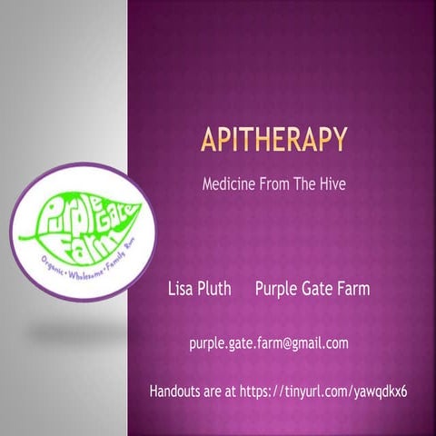 Apitherapy | PPSX