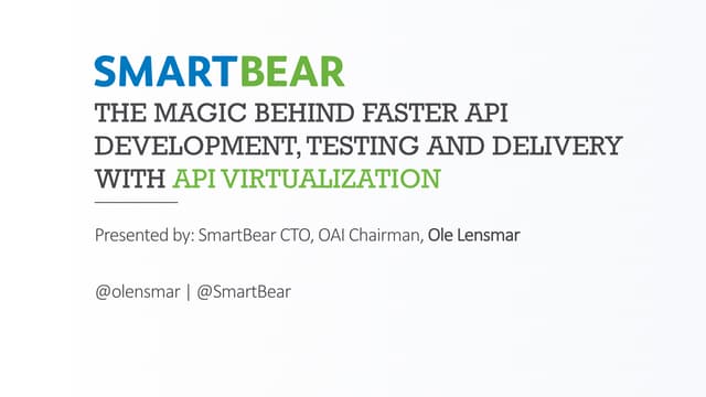 The Magic Behind Faster Api Development Testing And Delivery With Api