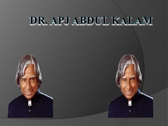 A.P.J.Abdul Kalam | PPT