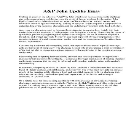 AP John Updike Essay.pdf