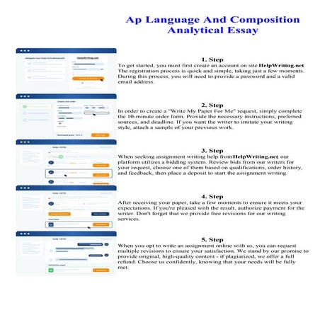 Ap Language And Composition Analytical Essay | PDF