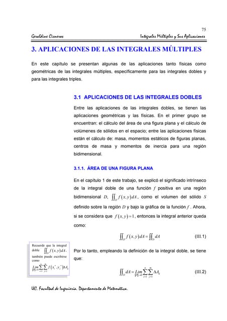 Formulario De Integrales