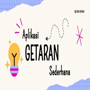 AplikasiGetarandalamKehidupanSehari-hari | PPT