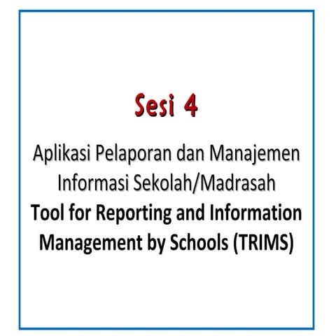Aplikasi pelaporan | PPT