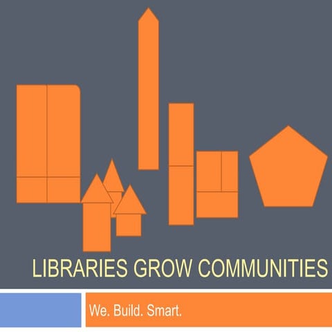 Community building blocks - MLA Library as Platform (June 2014) | PPT