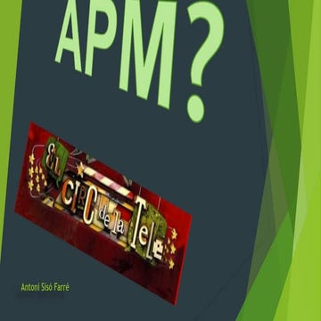 Apm | PPT