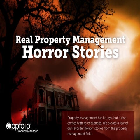 Real Property Management Horror Stories | PDF