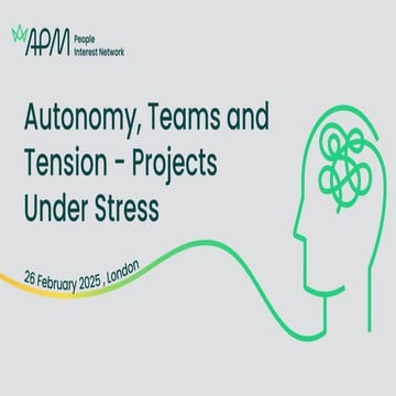 APM People Interest Network Conference - Gordon MacKay - Navigating the ...