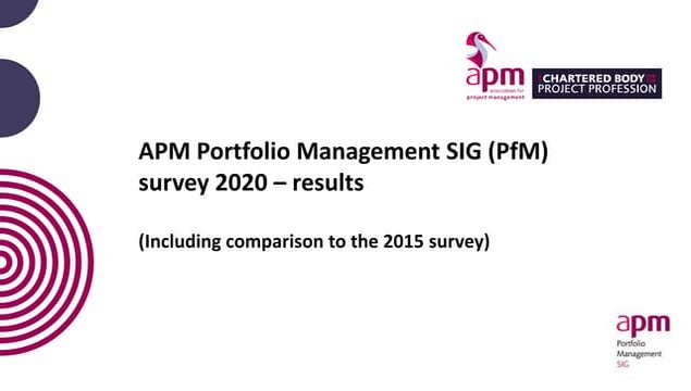 APM Presents - Joining the dots - Programme Management in action | PPT