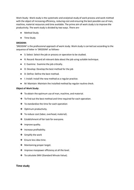 Most (Maynard Operation Sequence Technique) | PPTX | Desktop Publishing | Computer Software and ...