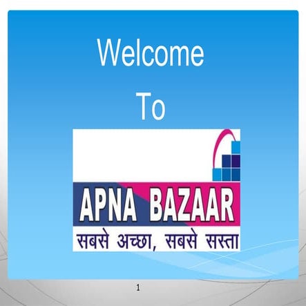 Apna Bazaar India | PPTX