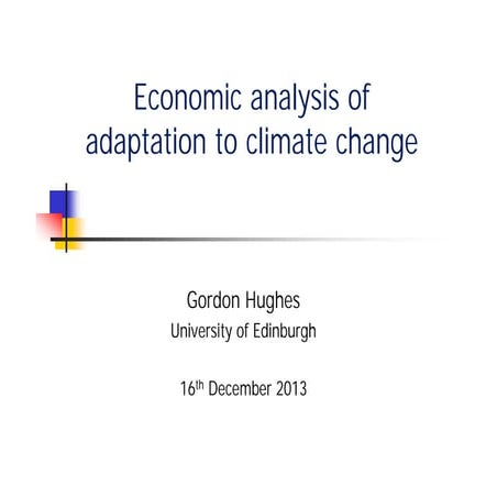 Emerging ideas on adaptation to climate change Anand.ppt