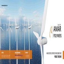 Vestas Wind turbine spares Amar Polymers | PDF