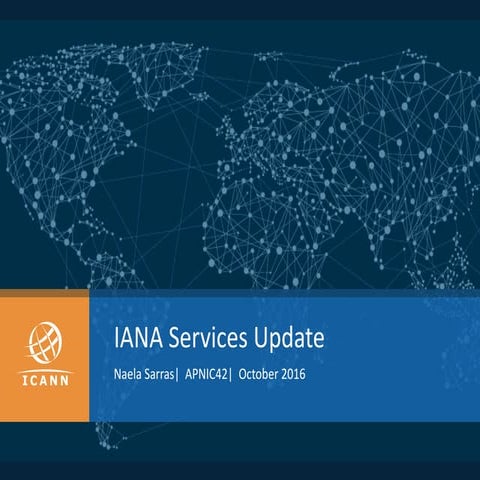 IANA Services Update | PDF