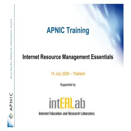 Apnic-irme | PDF | Internet | Computing
