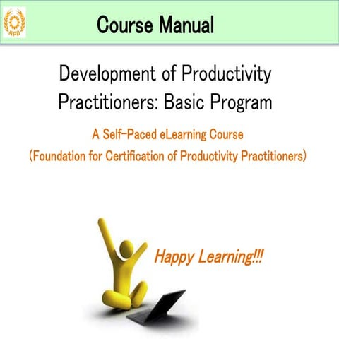 APO-Productivity Tools & Techniques (Basic)_Module-1.pdf