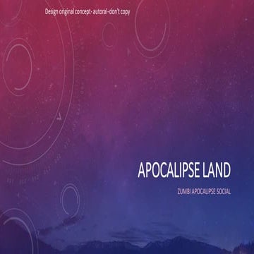 Apocalipse land | PPT