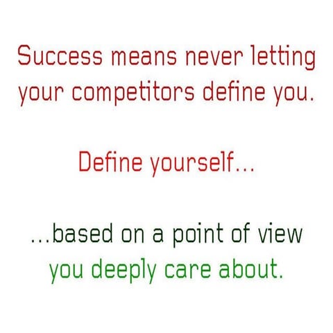 A point of view we care deeply about... | PPT