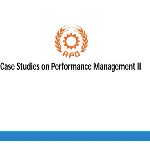 Case Studies on Performance Management II | PDF