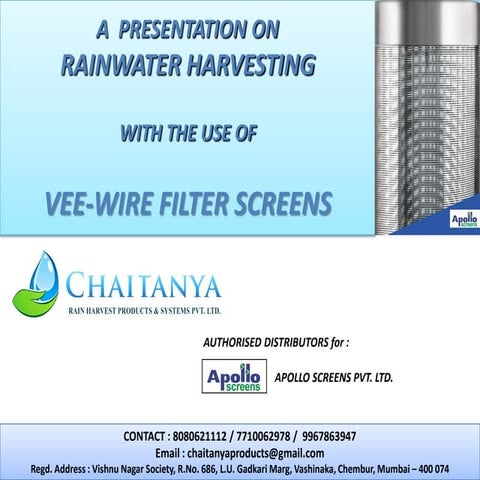 Apollo vee-wire-screen-kit | PPT