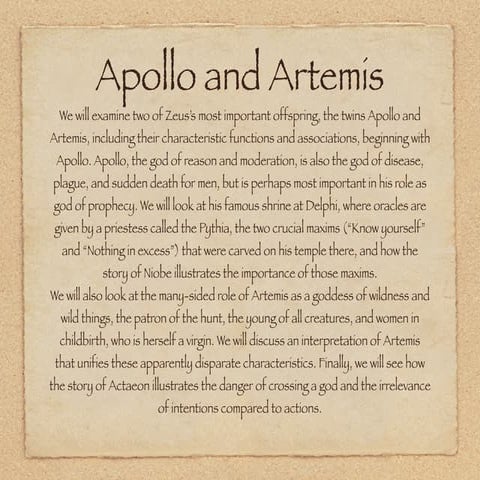 Greek Mythology Artemis Quotes Greek Gods: Artemis | Worksheet