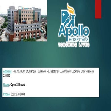 Apollo hospital ppt | PPTX