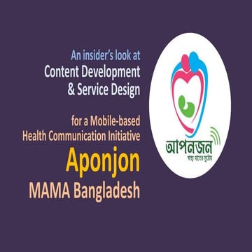 Aponjon Content Service Pptx