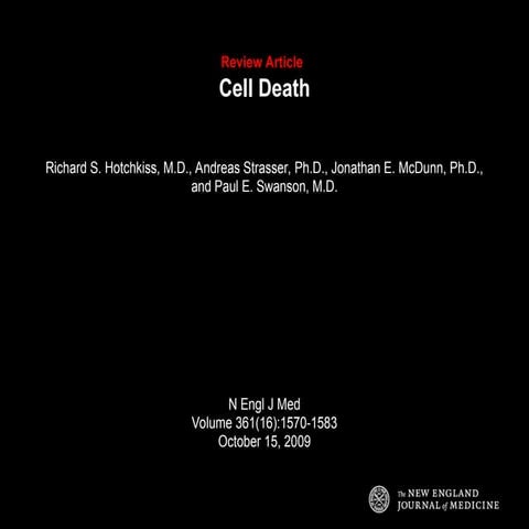 APOPTOSIS / cell death / programmed cell death | PPT