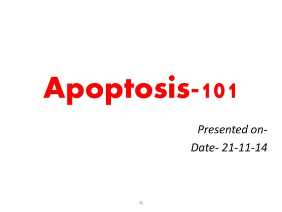 Intrinsic and Extrinsic Pathway of Apoptosis | PPT