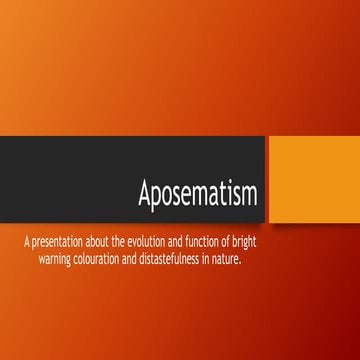 Aposematism.pptx