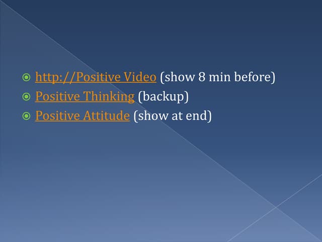 Attitude 100% | PPT