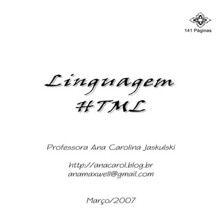 Apostila completa-html | PDF