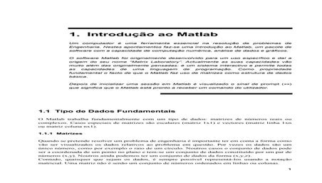 Tutorial matlab