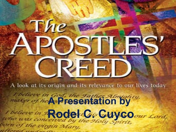 Apostles' creed hymn | PPT
