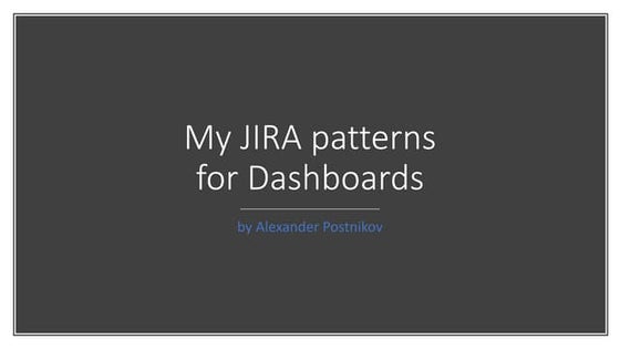Simplifying QA Process With Jira | PPT