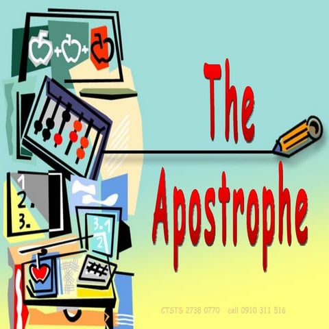 Apostrophe | PPT