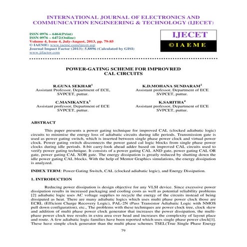 Design of -- Two phase non overlapping low frequency clock generator ...