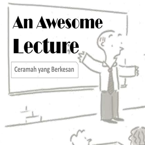 A powerful lecture | PPTX