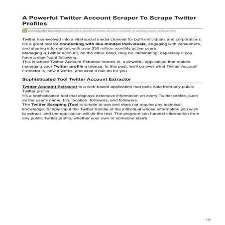 A Powerful Twitter Account Scraper To Scrape Twitter Profiles.pdf