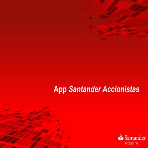 App Santander Accionistas | PDF
