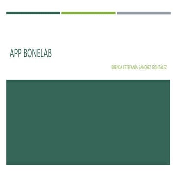 App bonelab | PPTX