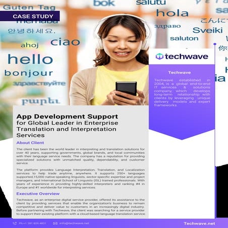 App-Development-Support-for-Global-Leader-in-Enterprise-Translation-and ...
