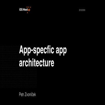 App Specific App Architecture Pdf Programming Languages Computing 0683