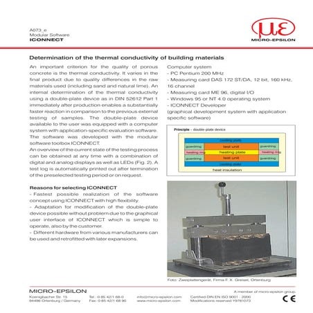 App073 en determination-thermal-conductivity-building-materials | PDF